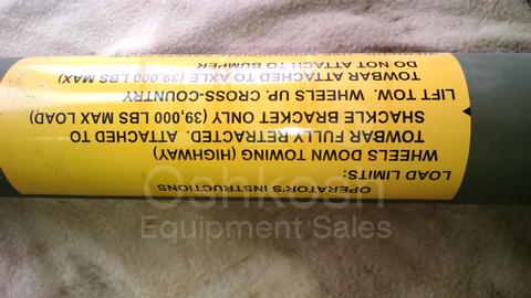 Medium Duty Tow Bar (Reconditioned) - Oshkosh Equipment