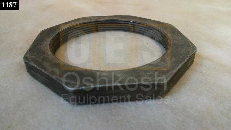 Wheel Bearing Retaining Lock Nut - Oshkosh Equipment