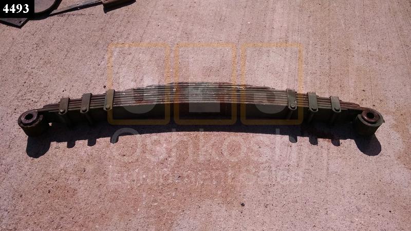 Front Leaf Spring Assembly (10 Leaf Spring Pack) - Oshkosh Equipment