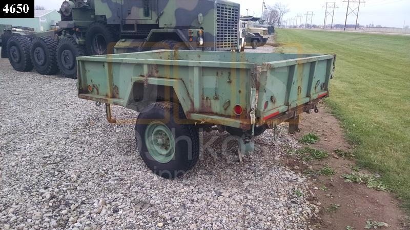 M116A2 3/4 Ton Military Cargo Trailer - Oshkosh Equipment