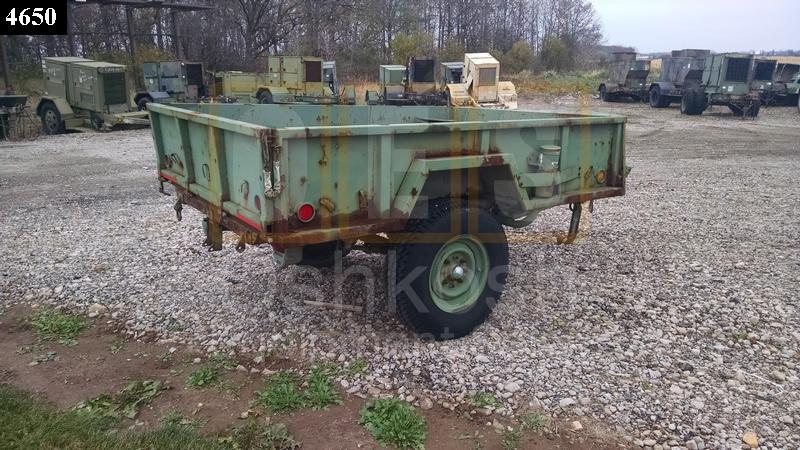 M116A2 3/4 Ton Military Cargo Trailer - Oshkosh Equipment