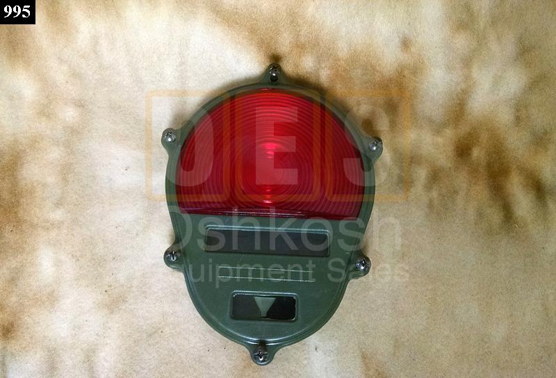 Red Tail Light Lens - Oshkosh Equipment