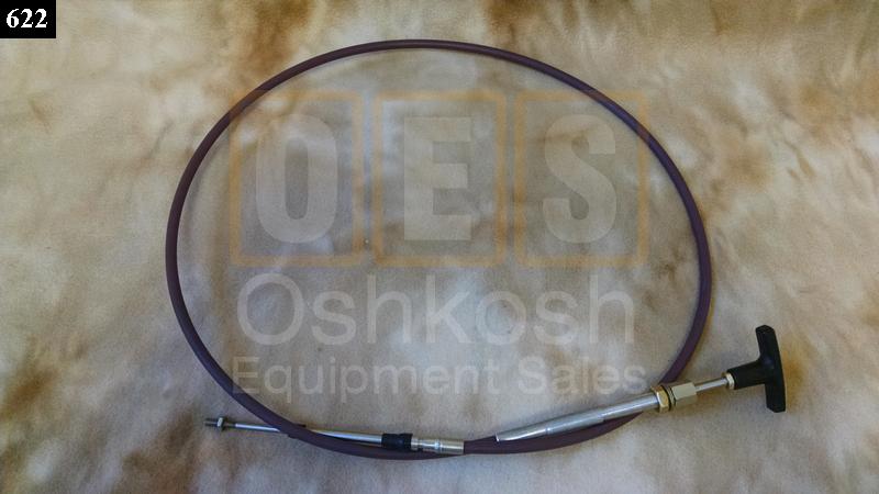 Engine Stop Shut-off Cable - Oshkosh Equipment