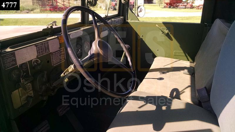 M813A1 6X6 Military Cargo Truck With Winch (C-200-43) - Oshkosh Equipment