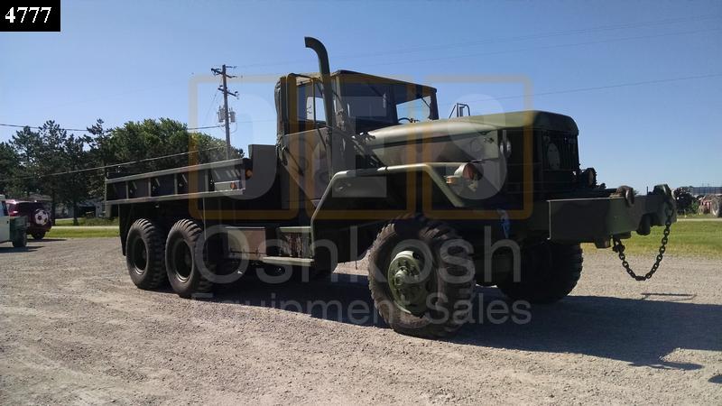 M813A1 6X6 Military Cargo Truck With Winch (C-200-43) - Oshkosh Equipment