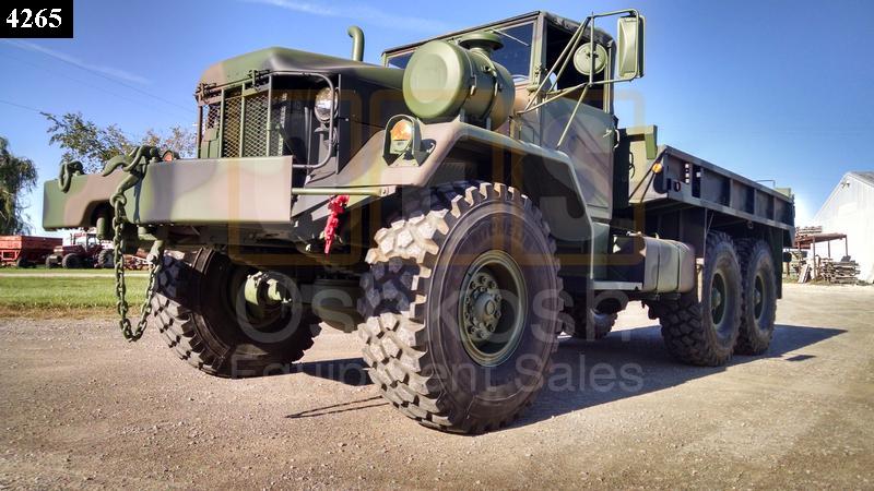 M813A1 6x6 Military Cargo Truck With Winch (C-200-77) - Oshkosh Equipment