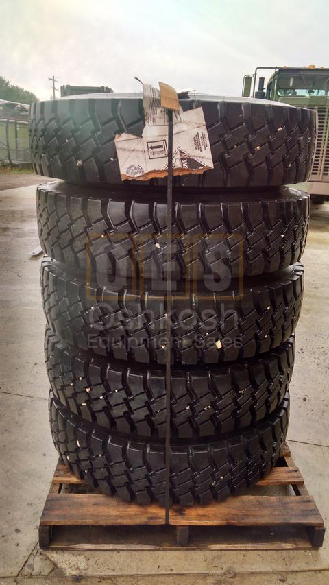 11.00R20 Goodyear G177 Tires on Wheels - Oshkosh Equipment