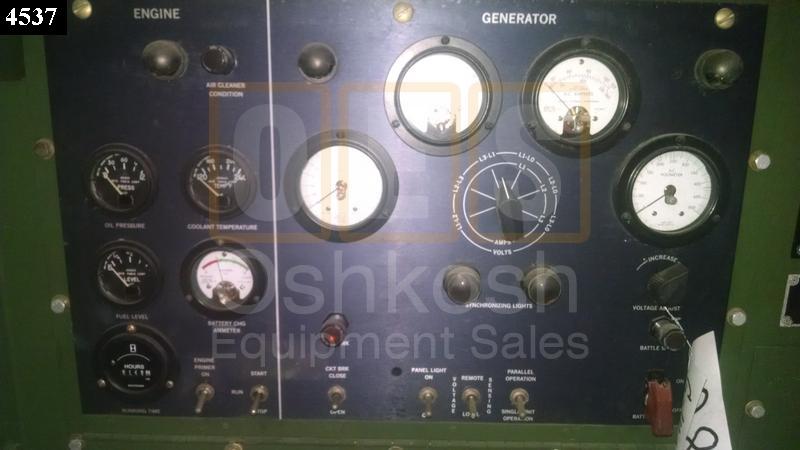 100kW MEP007B Military Genset (G-1400-280) - Oshkosh Equipment