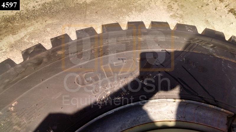 11.00R20 Goodyear G177 Tires on Wheels - Oshkosh Equipment