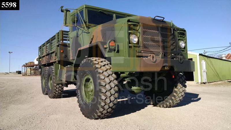 M923 6x6 Military 5 Ton Cargo Truck (C-200-109) - Oshkosh Equipment