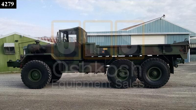 M813A1 6x6 Military Cargo Truck With Winch (C-200-67) - Oshkosh Equipment