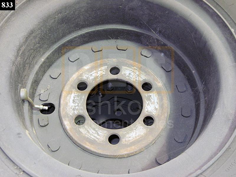 16.00R20 Michelin XZL on HEMTT w/ Adapters for 2.5 ton Rockwell Axles ...