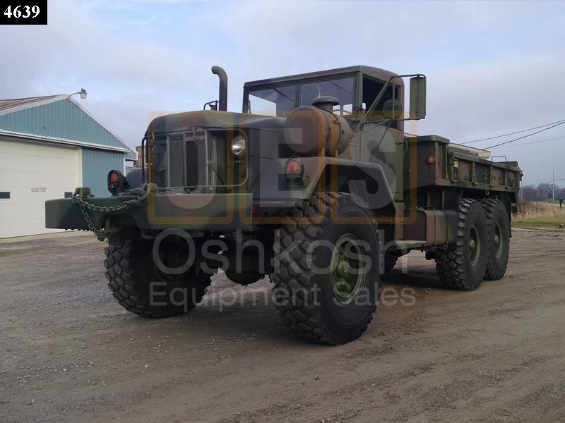 M813A1 W/Winch 6x6 5 Ton Military Cargo Truck (C-200-41) - Oshkosh ...