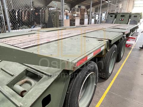 Military Heavy Haul Lowboy Trailers - Oshkosh Equipment