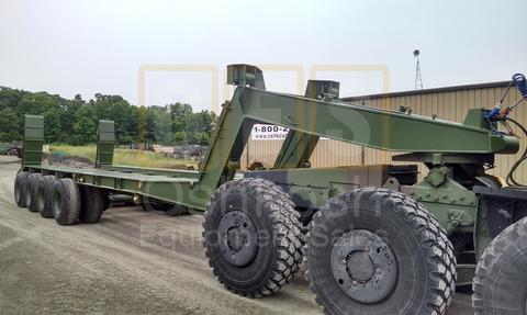 M747 60 Ton Military Lowboy Trailer (T-1100-34) - Oshkosh Equipment