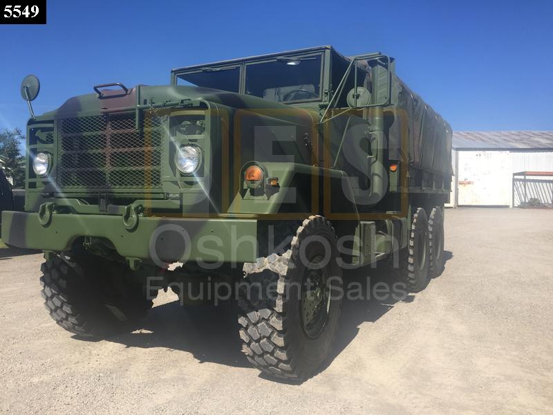 M923A2 5 Ton 6x6 Military Cargo Truck (C-200-107) - Oshkosh Equipment